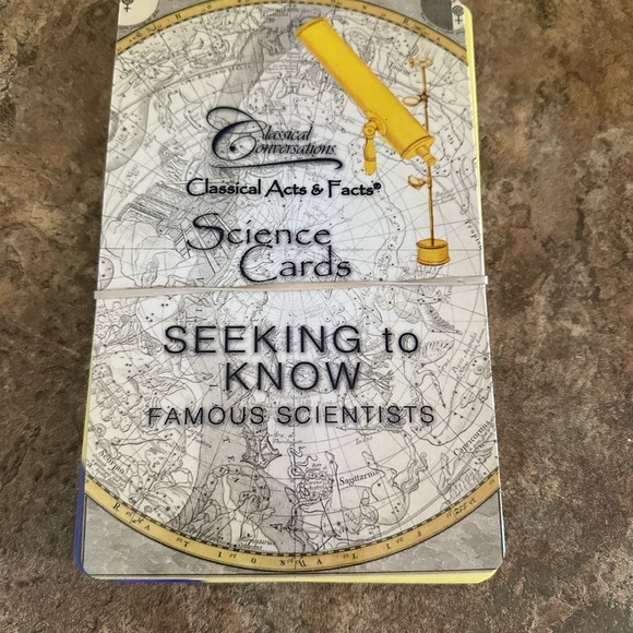 Other | Classical Conversations Science Cards | Poshmark